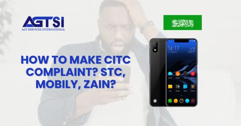 make CITC complaint in 2024 STC Mobily Zain Two Easy Steps