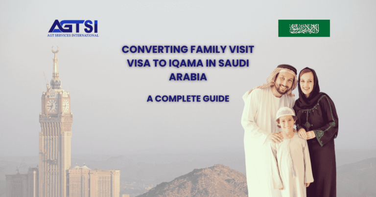 7 Steps to Convert Family Visit Visa to Iqama in KSA in 2024